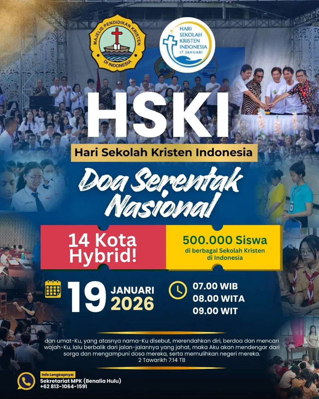 HARI SEKOLAH KRISTEN INDONESIA: MEMPERKUAT PENDIDIKAN BERKARAKTER ...